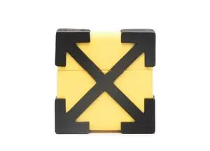 Off-White Arrows Airpod Case - Yellow/black