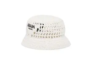 Prada Raffia Bucket Hat