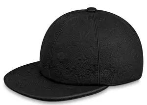 LOUIS VUITTON 1.1 Cap Embossed Monogram Leather - Black