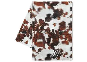 LOUIS VUITTON Cowmooflage Stole - Brown