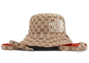 Gucci Gg Canvas Bucket Hat - Beige/ebony