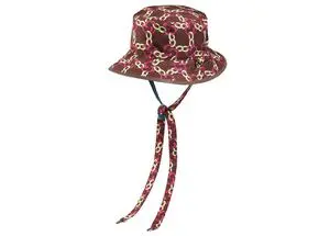 Gucci X The North Face Self Tie Hat - Burgundy