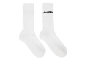 Jacquemus Les Chaussettes Socks - White