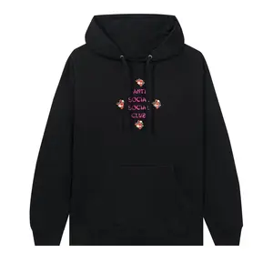 ANTI SOCIAL SOCIAL CLUB 2 Much Of Heaven Hoodie - Black