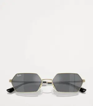 Ray-ban Bio-based Rb3728 Yevi Sunglasses - Gold
