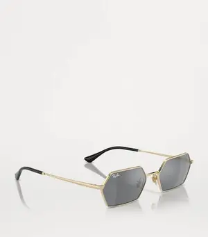 Ray-ban Bio-based Rb3728 Yevi Sunglasses - Gold