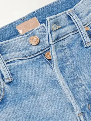 MOTHER Hiker Hover Mid-rise Straight-leg Jeans