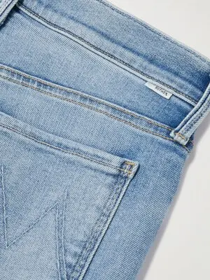 MOTHER Hiker Hover Mid-rise Straight-leg Jeans