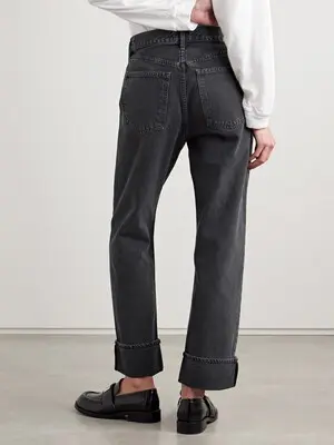 AGOLDE Fran Low-rise Straight-leg Jeans