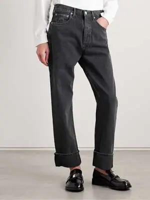 AGOLDE Fran Low-rise Straight-leg Jeans