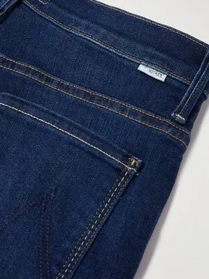 MOTHER The Insider Crop Step Fray Bootcut Jeans
