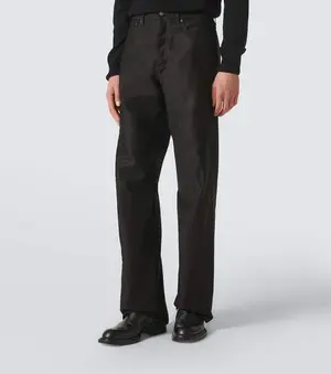 MAISON MARGIELA Cotton Straight Pants