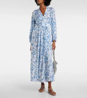 Melissa Odabash Rachel Printed Maxi Dress