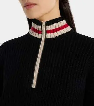 Brunello Cucinelli Wool Half-zip Sweater