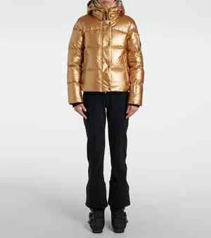 Bogner Hella Metallic Down Ski Jacket - Gold
