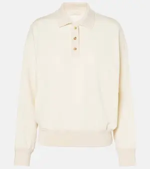 Loro Piana Cocooning Cashmere Polo Sweater
