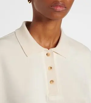 Loro Piana Cocooning Cashmere Polo Sweater