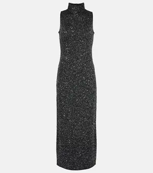 Max Mara Berlina Sequined Maxi Dress