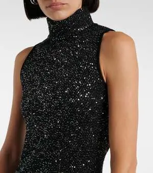 Max Mara Berlina Sequined Maxi Dress