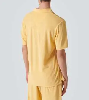 Frescobol Carioca Faustino Cotton Terry Polo Shirt