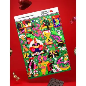 LE CHOCOLAT DES FRANCAIS Chocolate Christmas Advent Calendar 258g