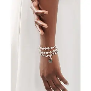 Tiffany & Co. Hardwear Pearl Lock Bracelet