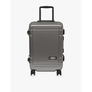 EASTPAK E Resist'r Cabin Small Hard-shell Suitcase - Brushed Metal