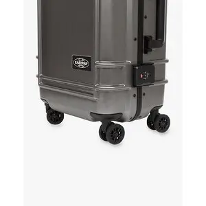 EASTPAK E Resist'r Cabin Small Hard-shell Suitcase - Brushed Metal