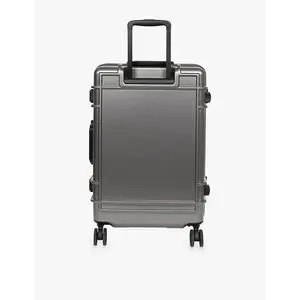 EASTPAK E Resist'r Medium Hard-shell Suitcase 68cm - Brushed Metal
