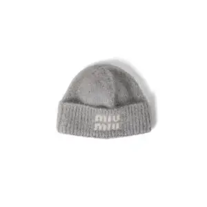 Miu Miu Mohair Beanie - Grey