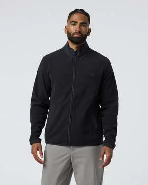 Vuori Aspen Full-zip Jacket - Black