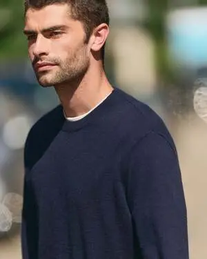 Vuori Berik Cashmere Crewneck Sweater Ink