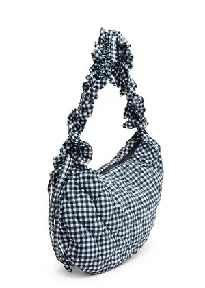 DAMSON MADDER Gingham Shoulder Bag