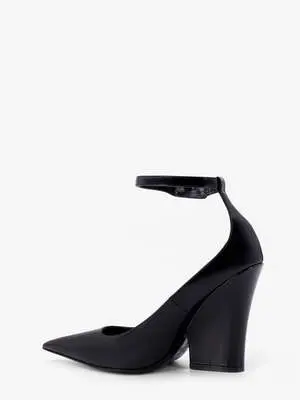 Valentino Garavani Patent Leather Vlogo Décolleté With Buckle