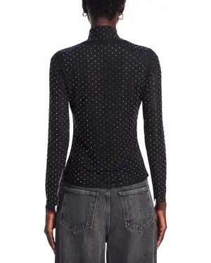 Aqua Embellished Top Exclusive