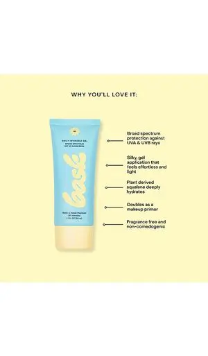 BASK Daily Invisible Gel Spf 40