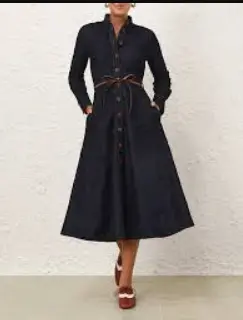 wilderado denim mini dress DAINTY – AKIRA Goldie Chiffon Long Sleeve 26.5 (Length) NA-02.06.25AM Material:100% POLYESTER