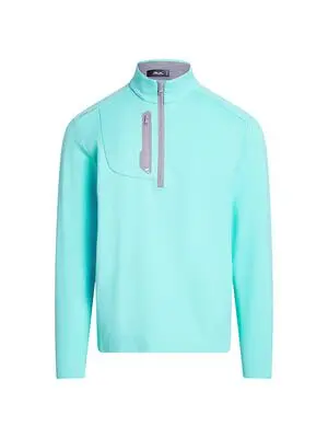 Rlx Ralph Lauren Supersmooth Jersey Zip Jacket - Light Mint