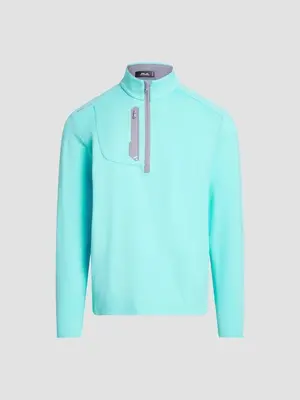 Rlx Ralph Lauren Supersmooth Jersey Zip Jacket - Light Mint