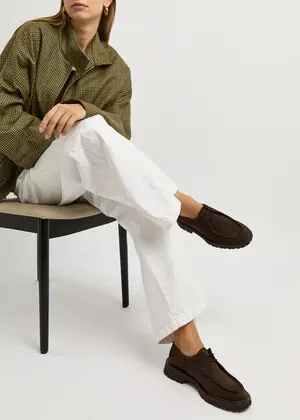 Legres Suede Derby Shoes