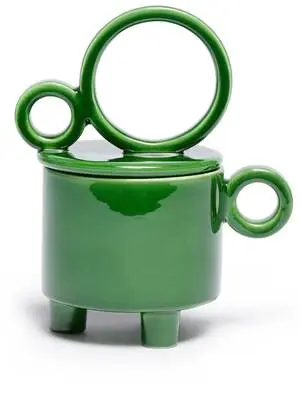 C'ERA FRAGRANCE Erba Candle Cup - Green