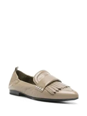 Ash Paneled Flats For Women