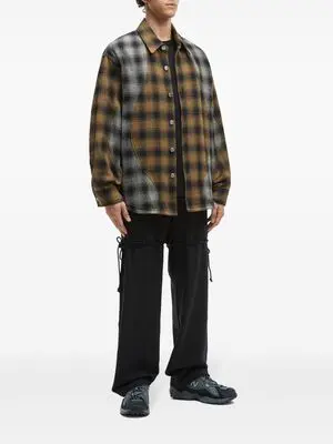 SONG FOR THE MUTE Tartan-pattern Shirt
