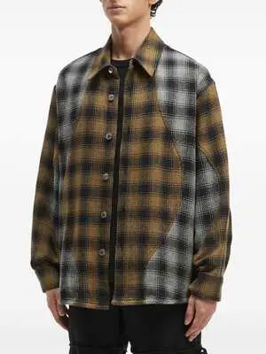 SONG FOR THE MUTE Tartan-pattern Shirt