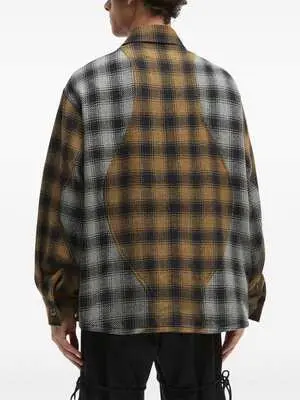 SONG FOR THE MUTE Tartan-pattern Shirt