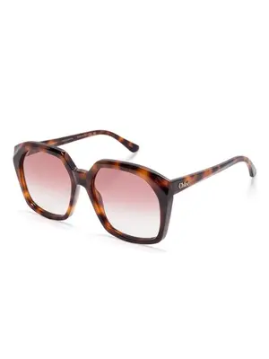 Chloé Salome Sunglasses - Brown