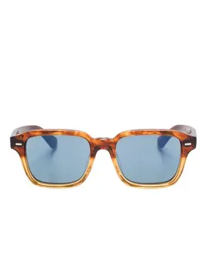 Oliver Spencer Errison Sunglasses Brown