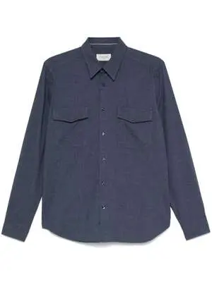 TINTORIA MATTEI 954 Cotton Shirt - Blue