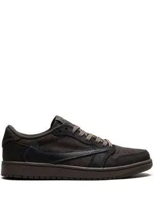 JORDAN X Travis Scott Air 1 Low Sneakers - Brown