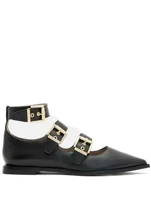 ALLSAINTS Susan Ballerina Shoes - Black